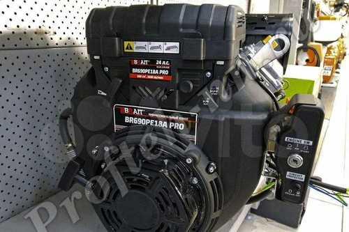 Двигатель бензиновый BR750PE20A PRO (30л.с.)