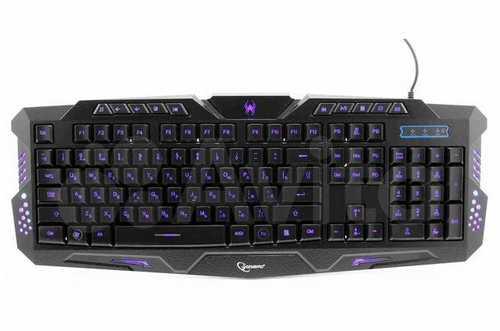 Клавиатура игровая Gembird KB-G11L черный USB