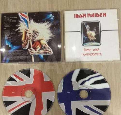Рок музыка на cd Iron Maiden - beast over hammersm