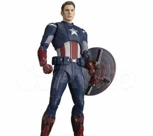 Фигурка Tamashii Nations Avengers: Endgame Captain America (Cap vs Cap)