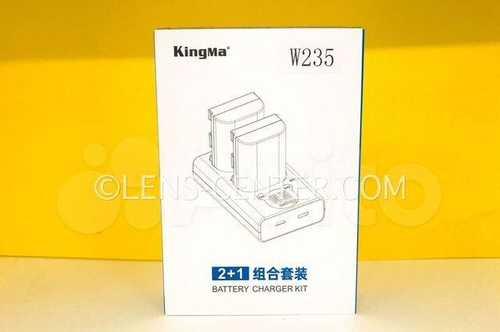Аккумулятор KingMa NP-W235 для X-T4 2шт + З/У