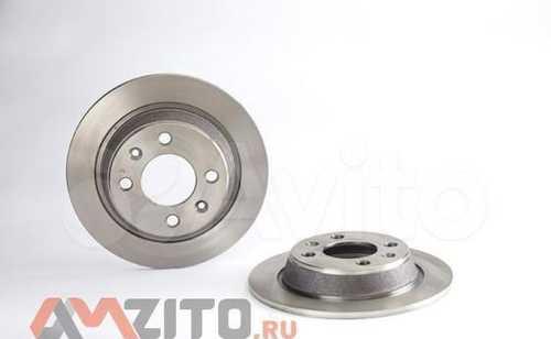 Brembo 08503710 диск тормозной задний 08.5037.10 2