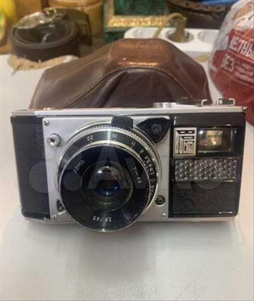 Плёночный фотоаппарат Восход 1966г ломо