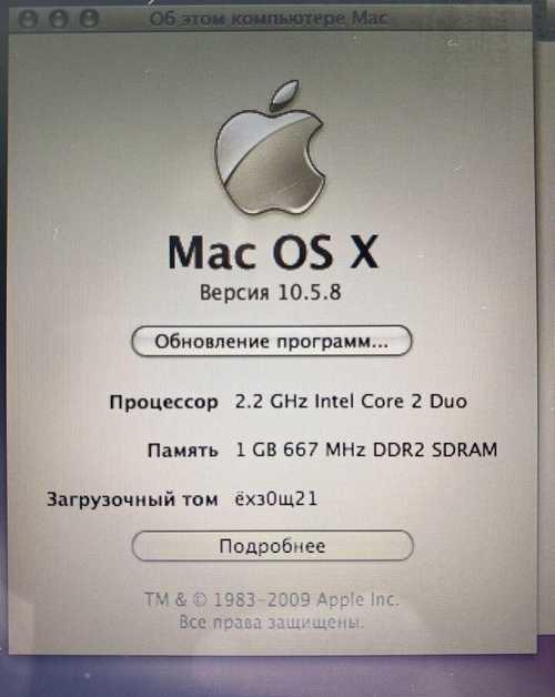 Apple MacBook 3,1