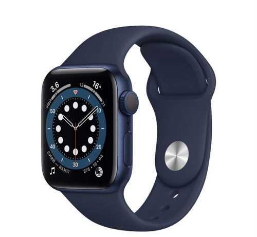 Новые Apple Watch S6 44mm Blue