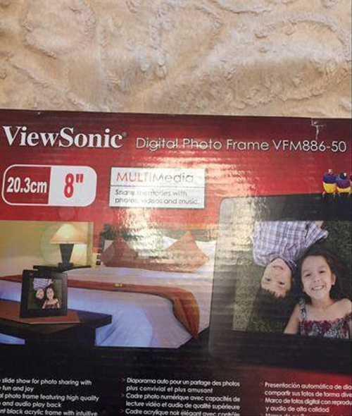 Цифровая фоторамка Viewsonic VFM886-50E