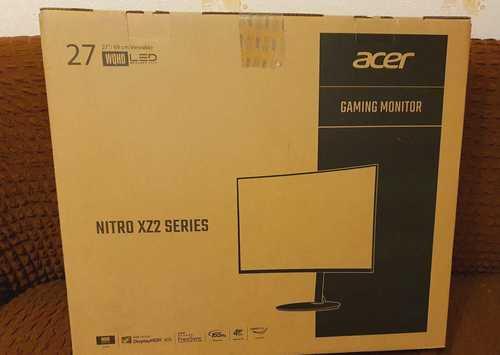 Новый Acer Nitro XZ272UP,165Hz,VA,QHD,Гар-я 2года