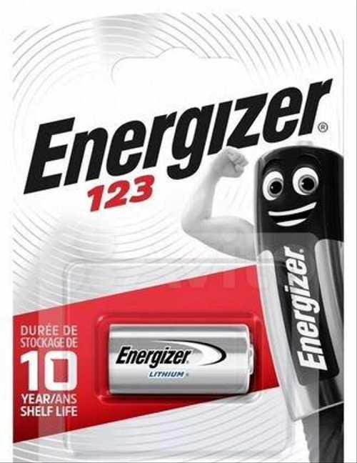 Батарейка Energizer Lithium Photo 123 4шт