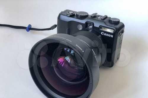 Canon G9 + адаптер la-dc58h wc-dc58b