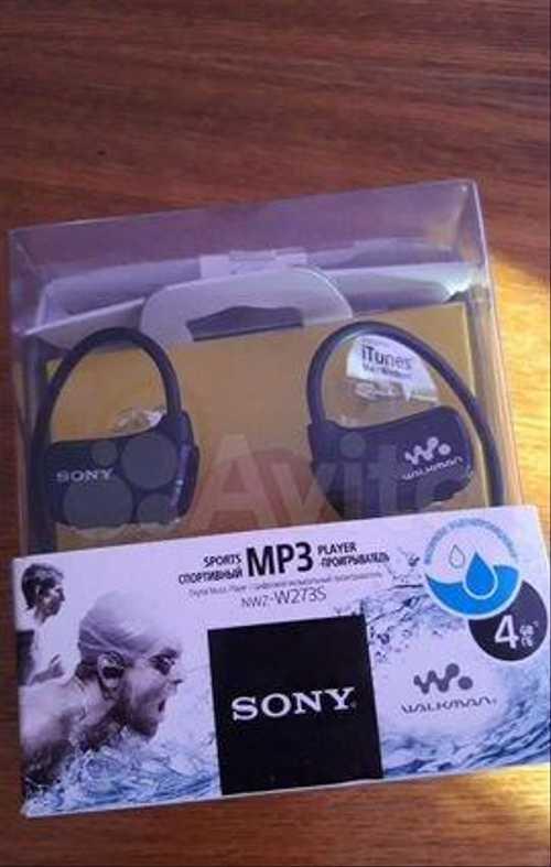 Водные MP3 проигрыватель Sony NWZ-W273S