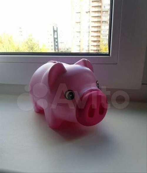 Копилка - Розовая свинка