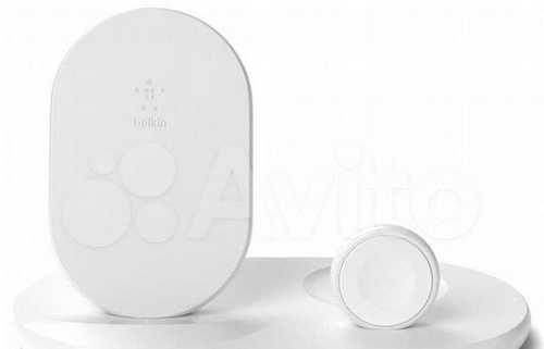 Беспроводное зарядное устройство Belkin 3 in 1 Wireless Pad WIZ001vfWH (White)