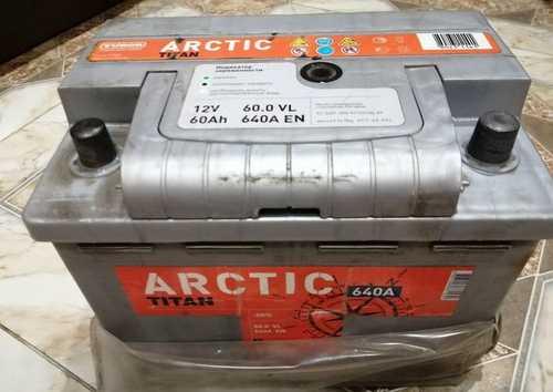 Аккумулятор titan Arctic 60 б\у