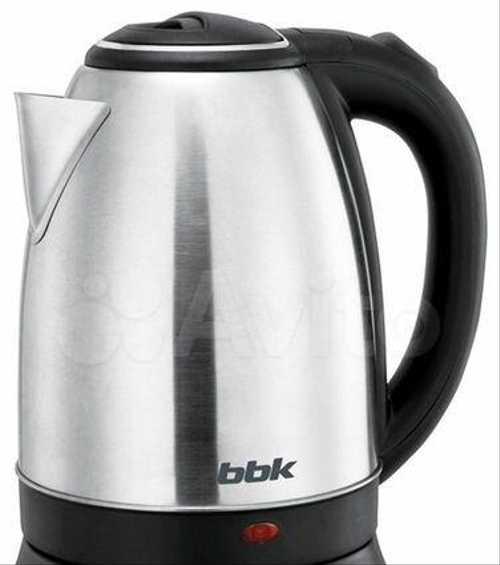 Чайник электрический BBK EK1760S нержавеющая сталь/черный