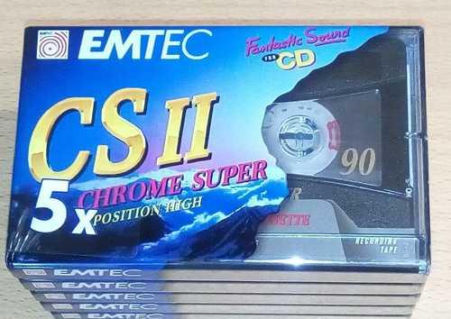Аудиокассеты emtec(basf) CS90 хром