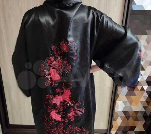 Халат шёлковый кимоно (Китайские мотивы)