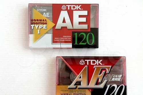 Аудиокассеты 2 штуки TDK AE 120 - зацепы