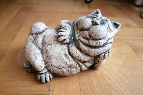 Керамический кот статуэтка