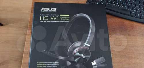 Компьютерная гарнитура asus HS-W1