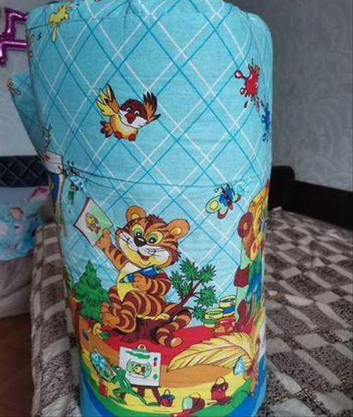 Матрас детский ватный б/у 140/60