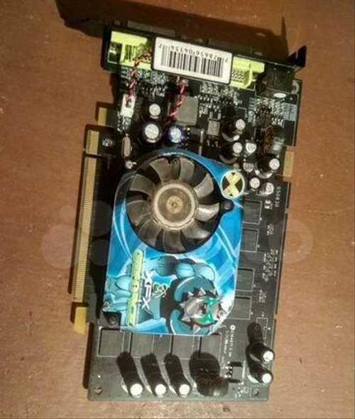 Nvidia GeForce 6600GT XFX 256mb 6600гт нерабочая