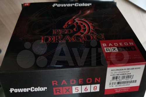 Видеокарта Radeon RX560 4Gb