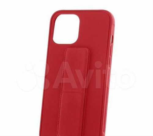 Чехол-накладка iP 12 Pro Max Derbi Magnetic Stand красный