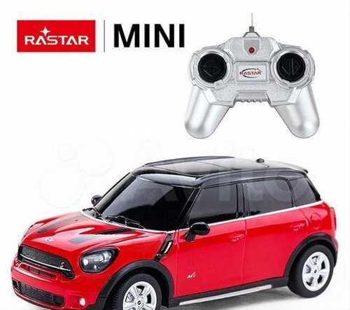 Машинка на радиоуправлении rastar mini Cooper S Countryman цвет красный, 1:24 71700R