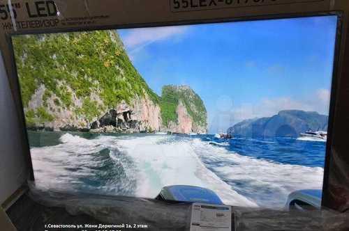 Телевизор 55" 4K HDR Smart, Wi-Fi, Android