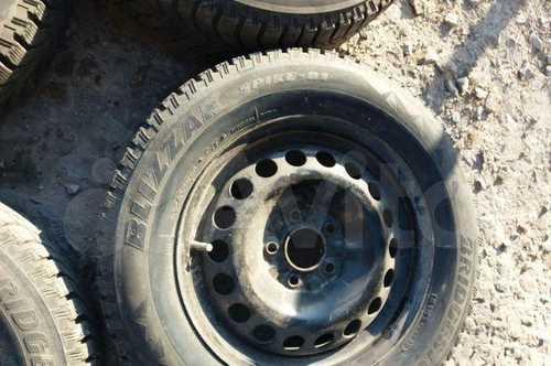 Колёса в сборе штамп Opel Bridgestone Blizzak 15R