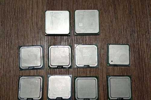 Процессор AMD и Intel старые