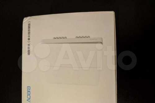 Умный настенный 2хкнопочный выключатель Xiaomi Aqa