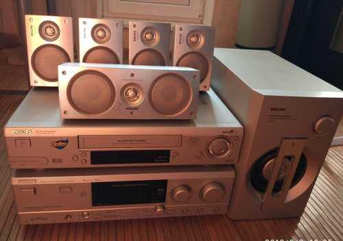 Hi-fi Усилитель Philips FR994 + видео-магнитофон P
