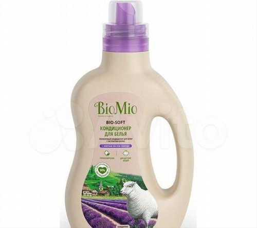 BioMio Кондиционер для белья BIO-soft с эфирным маслом лаванды и экстрактом хлопка, 1 л