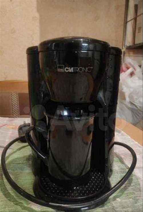 Кофеварка Clatronic KA 3356 черная