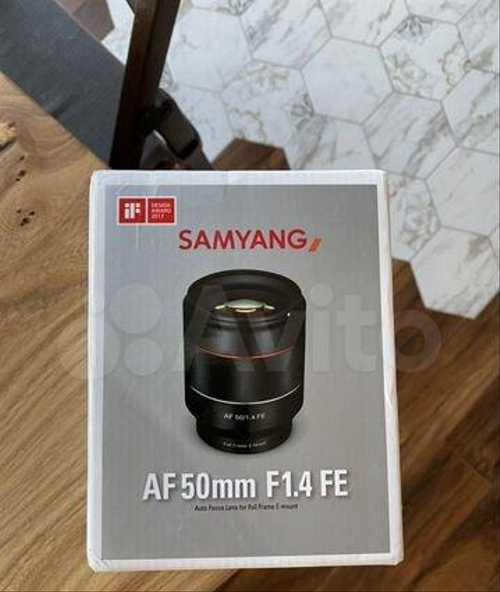 Объектив Samyang AF 50mm f/1.4 FE AS UMC Sony E