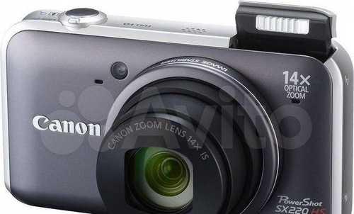 Отличая цифровая фотокамера Canon PowerShot SX220