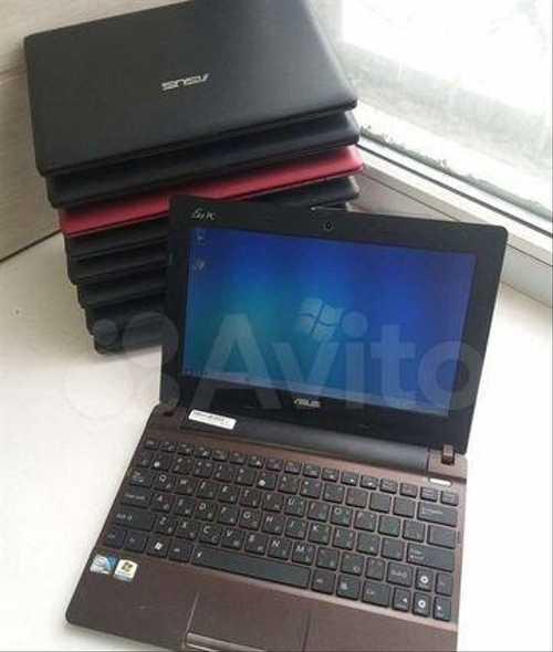 Нетбук asus 4х1.6GHz, акб новая