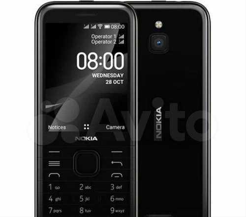 Мобильный телефон Nokia 8000 4G Black