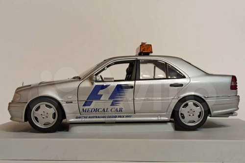 Mercedes C class AMG Medical Car F1 Ut Models 1:18