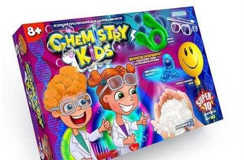 Набор для опытов Danko Toys 10 Магических экспериментов Chemistry Kids (CHK-01-03)