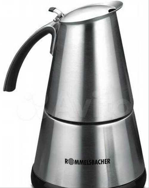 Гейзерная кофеварка Rommelsbacher EKO 364/E (00-00001773)