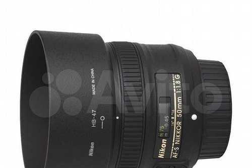 Объектив Nikon AF-S Nikkor 50mm f/1.8G