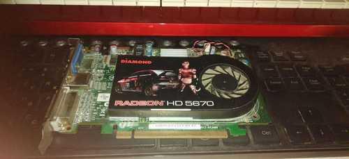 Видеокарта Radeon HD5670
