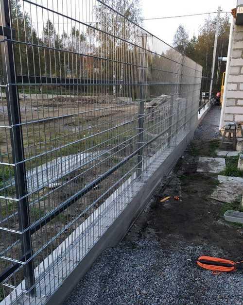 Забор из габиона/Пергон