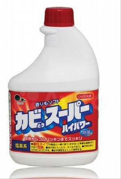 Мощное чистящее средство для ванной комнаты и туалета с возможностью распыления (запасная бутылка) "Mitsuei", 400 мл
