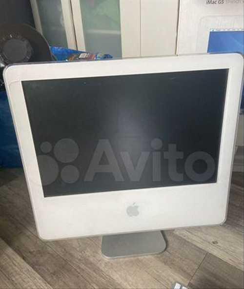 Apple iMac G5 без жеского диска