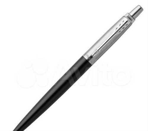 Ручка гелевая подарочная Parker "Jotter Bond Street Black CT", черный, серебристые детали, черная (2020649)