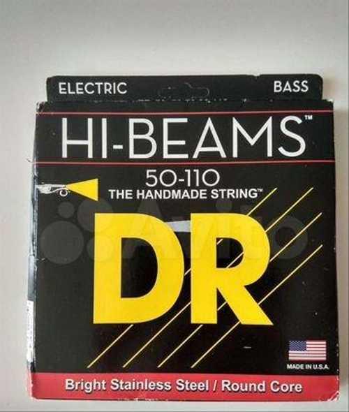 Басовые струны DR hi-beams 50-110