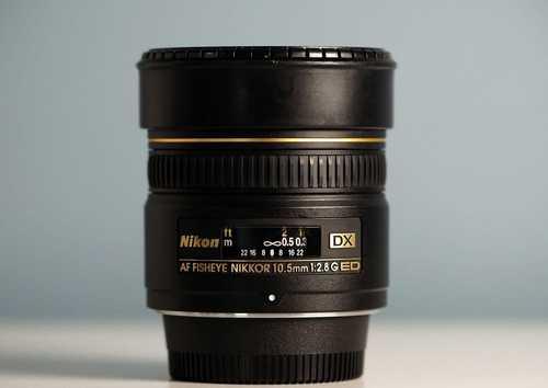 Nikon 10.5mm f/2.8G DX Fisheye